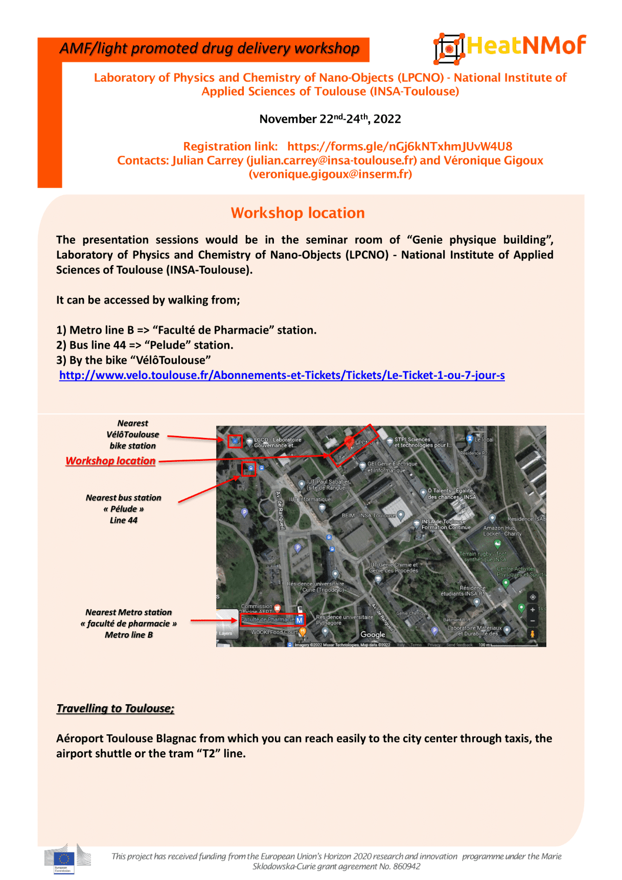 AMF/light promoted drug delivery workshop - CARe graduate school